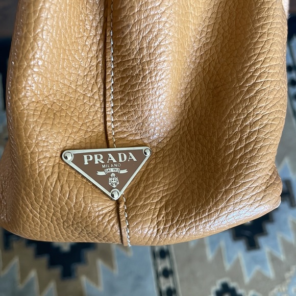 Prada | Bags | Authentic Leather Prada Bag With Serial Number | Poshmark